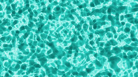 Colorful Swimming Pool Underwater Caustic Effect Stock Footage Video ...