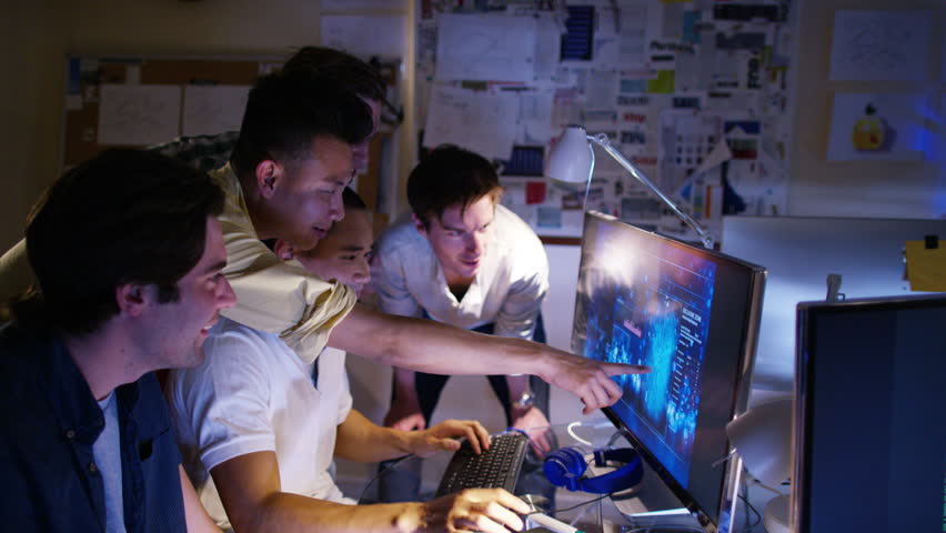 aeronautics factory office meeting room team Stock Footage Video (100% ...