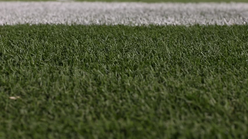 tracking shot grass on football field Stock Footage Video (100% Royalty ...