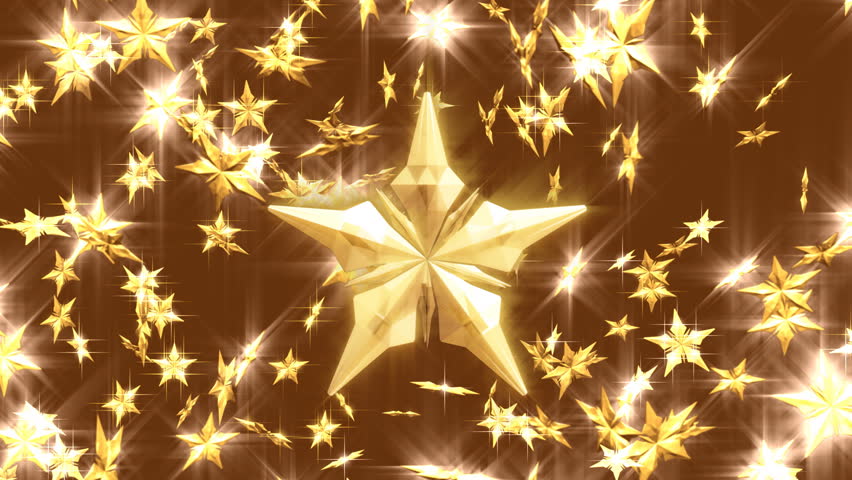 Rotating Golden Star Stock Footage Video (100% Royalty-free) 1534945 ...