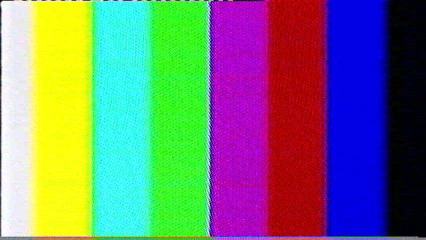 tv static noise color bars bad : vidéo de stock (100 % libre de droit ...