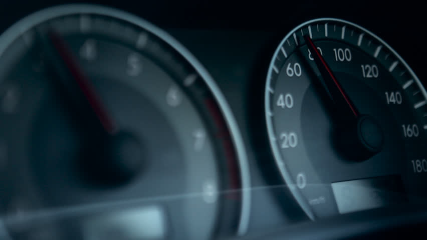 The Speedometer Stock Footage Video (100% Royalty-free) 15472285 ...