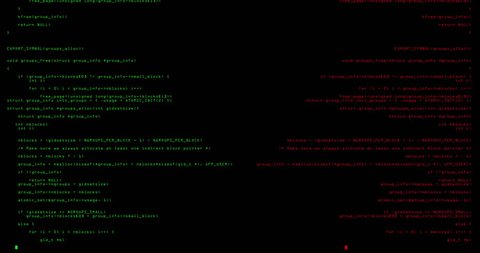 Hacker Code Running Down Computer Screen Stock Footage Video (100% ...