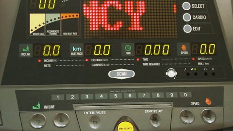 Digital Information Panel Futuristic Device Stock Footage Video (100% ...