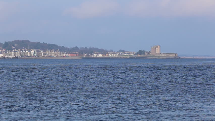 Broughty Ferry Waterfront Dundee Scotland Stock Footage Video (100% ...