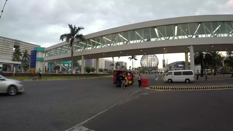 Manila Philippines April 3 2016 Overpass Stock Footage Video (100% ...