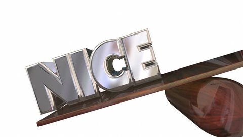 Nice Vs Mean Friendly Welcoming 3d Stock Footage Video (100% Royalty ...