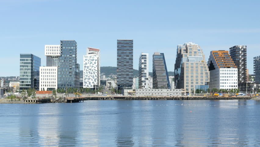 Oslo - Norway, August 2015: Stock Footage Video (100% Royalty-free ...