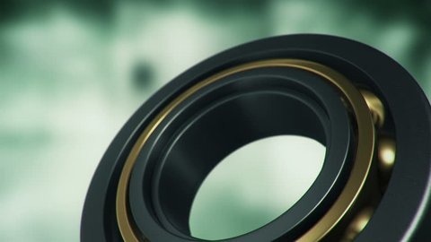 Animation Rotation Steel Ball Bearing Animation Stock Footage Video ...