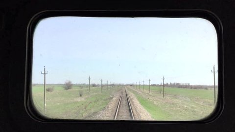 Long View Back Train Stock Photo (Edit Now) 58866602