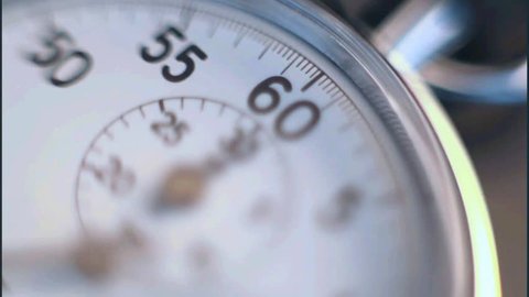 Clock Hands Spinning Fast Time Flies Stock Footage Video (100% Royalty ...