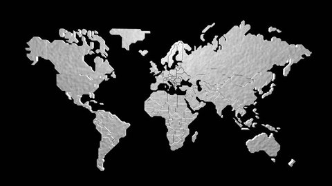 World Map Vector Stock Vector (Royalty Free) 1027917385 | Shutterstock
