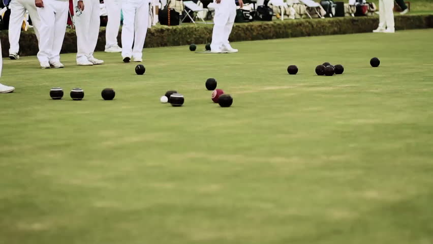 Medium Shot of Bowlers Walking Stock Footage Video (100% Royalty-free ...