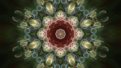 Amazing Abstract Kaleidoscopic Colored Blinking Pattern Stock Footage ...