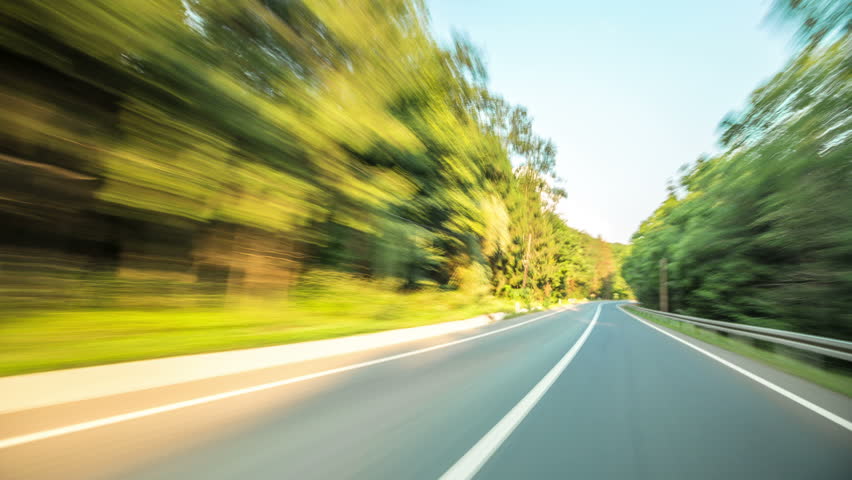 Mountain Drive Time Lapse. Pov Stock Footage Video (100% Royalty-free ...