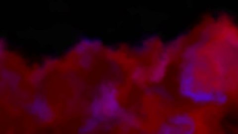 Smoke Rolling Fog Background Element Smokey Stock Footage Video (100% ...