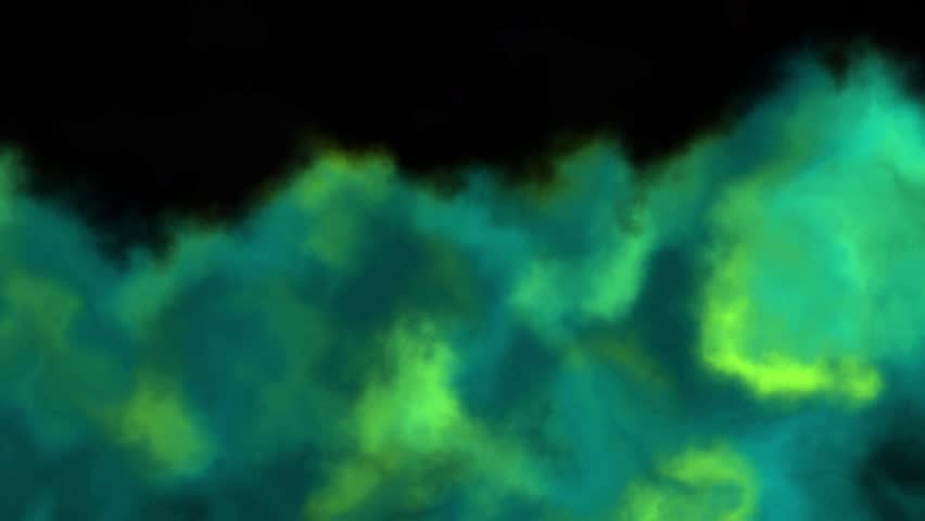 animated stream jet green toxic smoke Stock Footage Video (100% Royalty ...