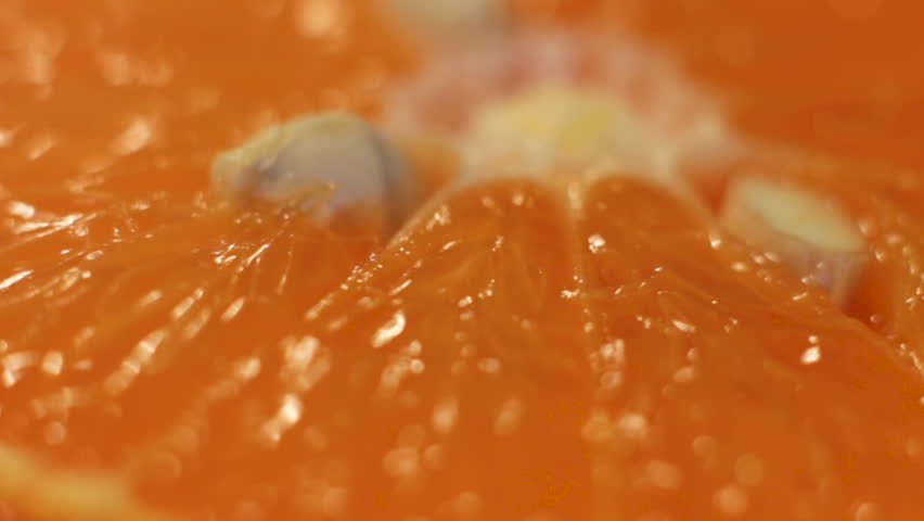 Cut Mandarin Close up Stock Footage Video (100% Royalty-free) 15929173 ...