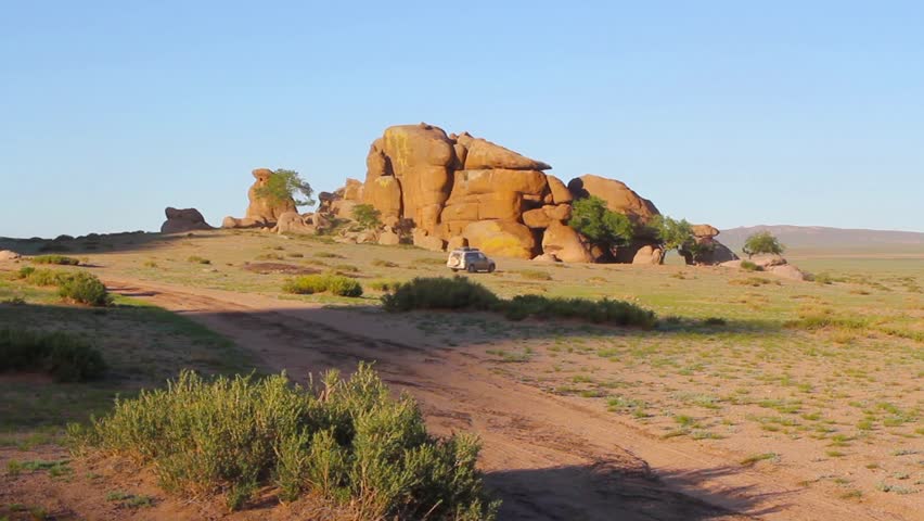 Mongolia Rocks Stock Footage Video (100% Royalty-free) 15938707 ...