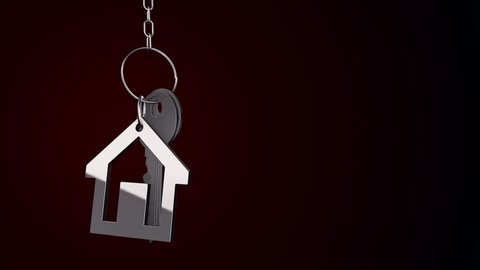 animation rotation keys new home trinket Stock Footage Video (100% ...