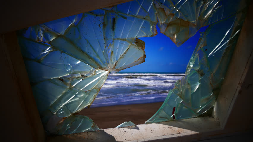 sea shipwrecked boat's window Stock Footage Video (100% Royalty-free ...