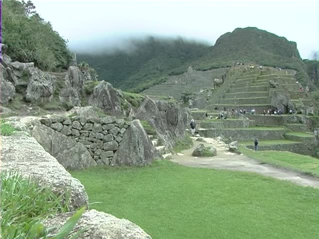 Ancient Stone Fort at Machu Picchu, Peru image - Free stock photo ...