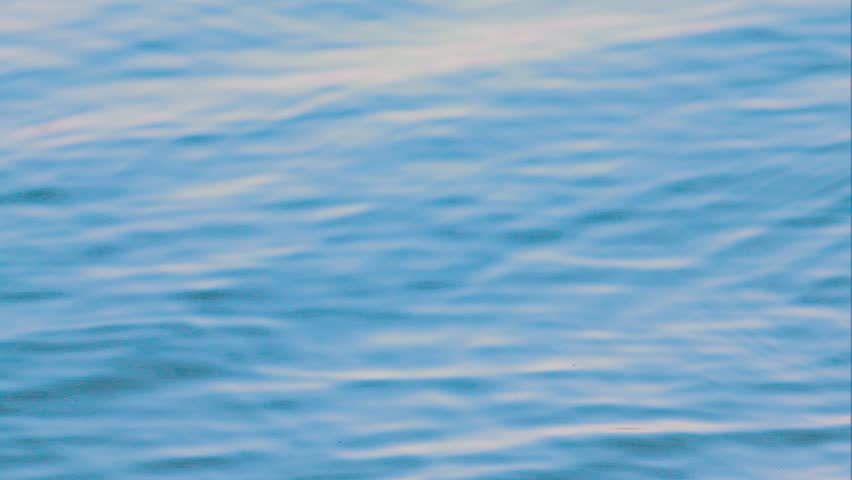 soft blue background water surface ripples Stock Footage Video (100% ...