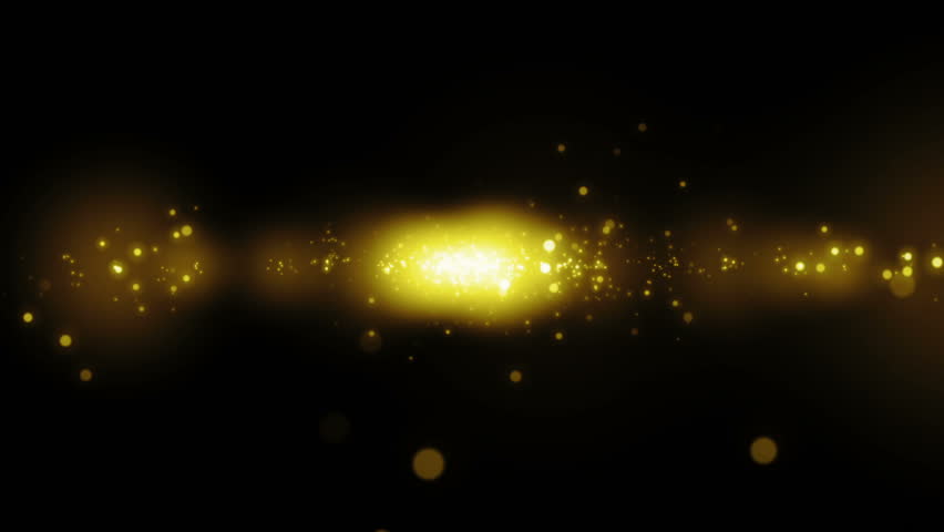 space gold background particles dust stars Stock Footage Video (100% ...