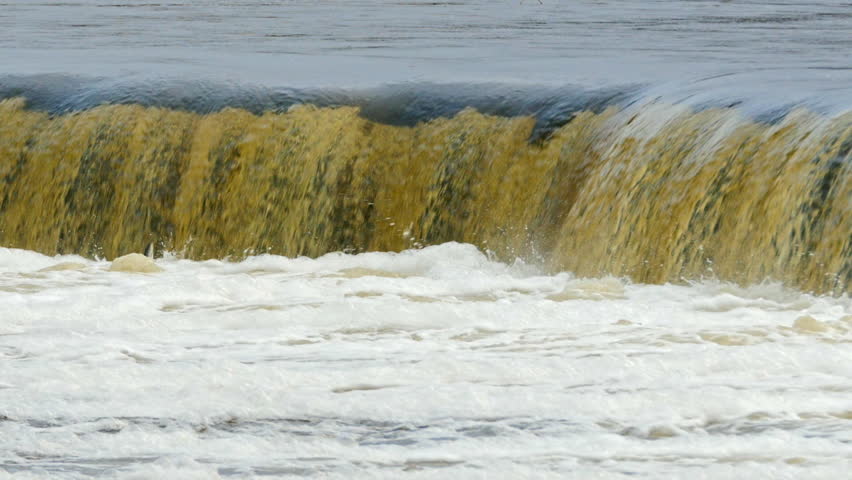 vimba fish jumping europe's widest waterfall Stock Footage Video (100% Royalty-free) 16058659 ...