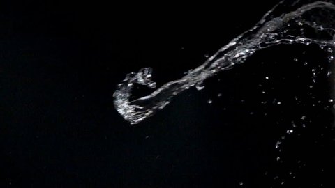 Water Drop Collider Liquid Splash Fresh Stock Footage Video (100% ...