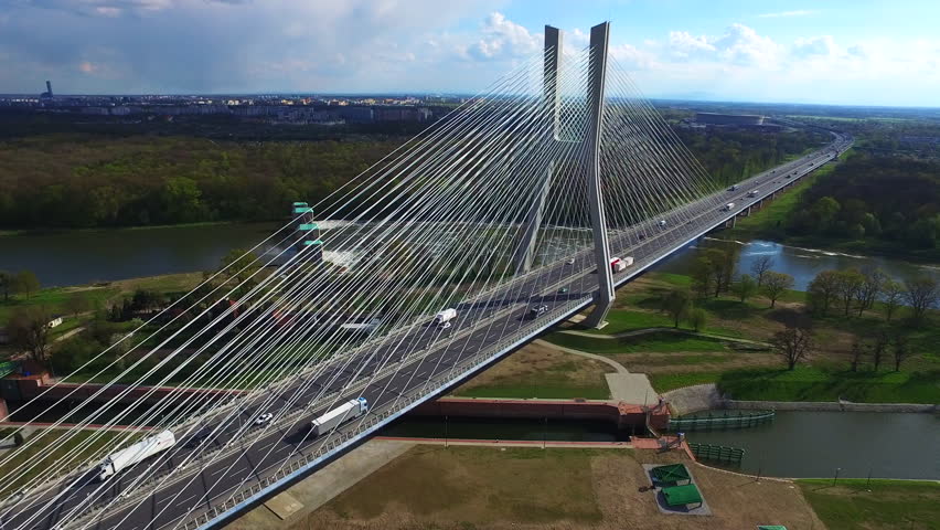 High Rope Bridge Over the Stock Footage Video (100% Royalty-free ...