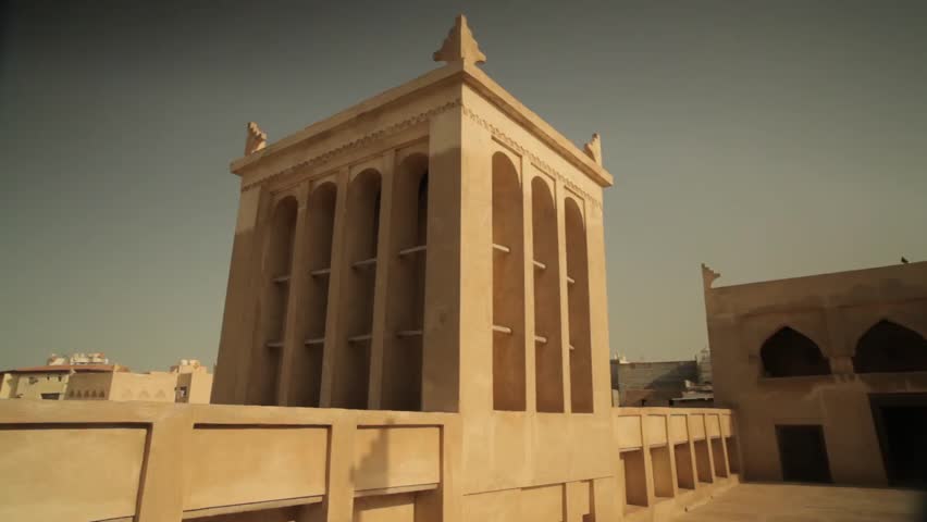 Riffa Fort, Bahrain - Circa Stock Footage Video (100% Royalty-free ...