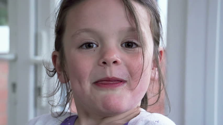 naughty girl blowing raspberry's Stock Footage Video (100% Royalty-free ...