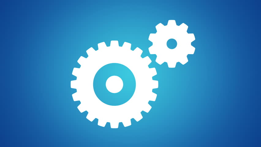 animation rotation gears hand drawing style Stock Footage Video (100% ...