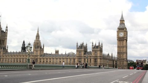 London June 1 London Bus On Stock Footage Video (100% Royalty-free ...