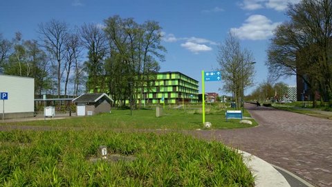 Wageningen Netherlands May 2016 Radix Building Stock Footage Video (100 ...