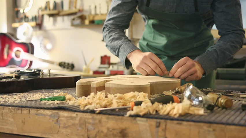 People and Art, Man Working Stock Footage Video (100% Royalty-free ...