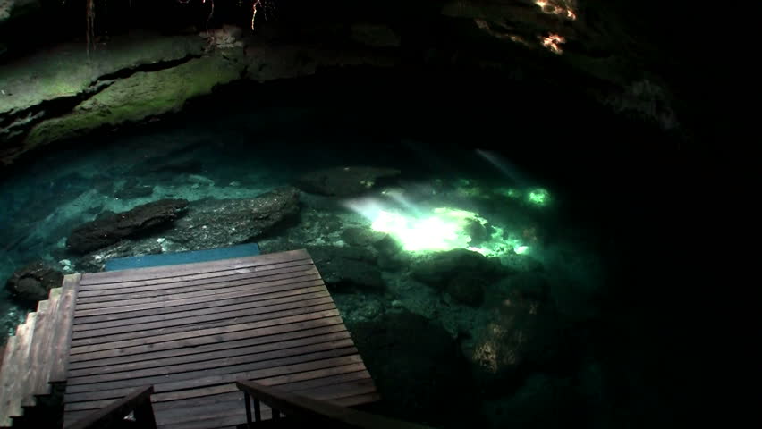 Underwater Cave is Scary Stock Footage Video (100% Royalty-free ...