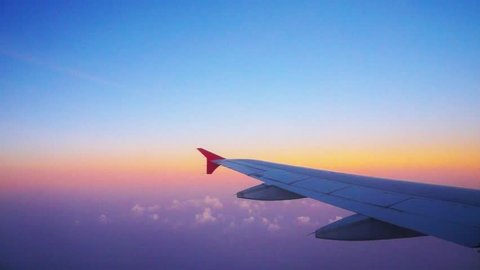 Big Jet Airplane Flying Over Sky Stock Footage Video (100% Royalty-free ...