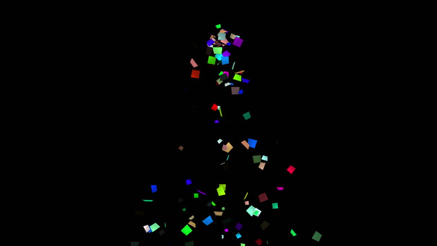 4k Falling Color Paper Card Stock Footage Video (100% Royalty-free ...