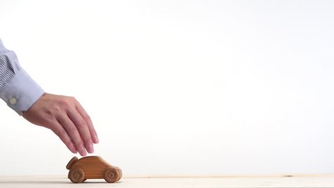 Hand Move Car Model Stock Footage Video (100% Royalty-free) 16607848 ...