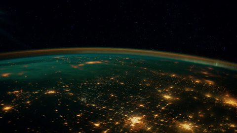 29th October 2011 Planet Earth Seen Stock Footage Video (100% Royalty ...