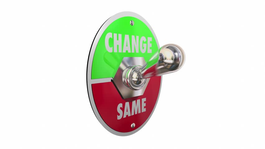 change vs same switch toggle lever Stock Footage Video (100% Royalty ...