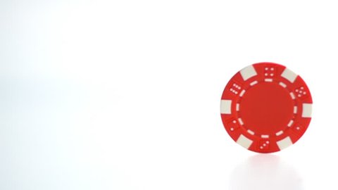 Single Red Casino Chip Isolated On Stock Vector (Royalty Free) 162449681