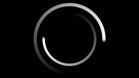 Loading Double Circle Gradient W Alpha Stock Footage Video (100% Royalty-free) 16752946 ...