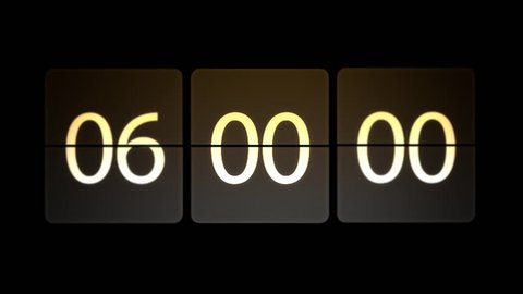 Chaotic Moving Clock Clocks Set 0600 Stock Footage Video (100% Royalty ...
