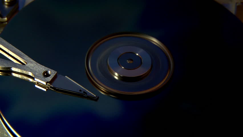hard disk drive animated reflection Stock Footage Video (100% Royalty ...