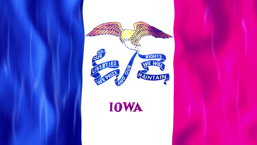 iowa state flag animation ultra hd Stock Footage Video (100% Royalty ...