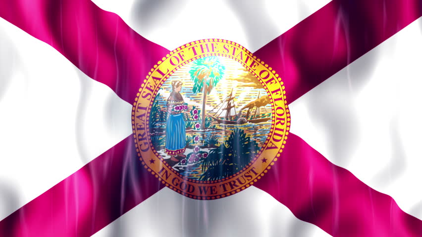florida state flag animation ultra hd Stock Footage Video (100% Royalty ...