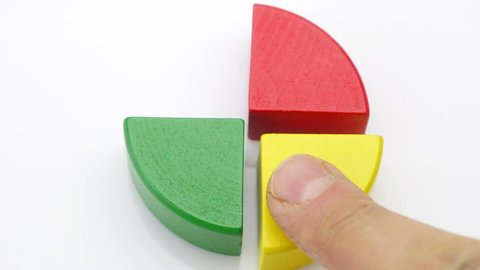 Businessmen Divide Parts Profit Between Themselves Stock Footage Video ...